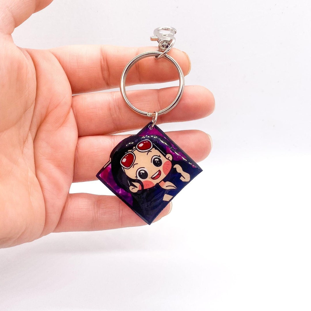 Personalized Keychain Name, Nico Robin Accessories Otaku Gift for Him ...