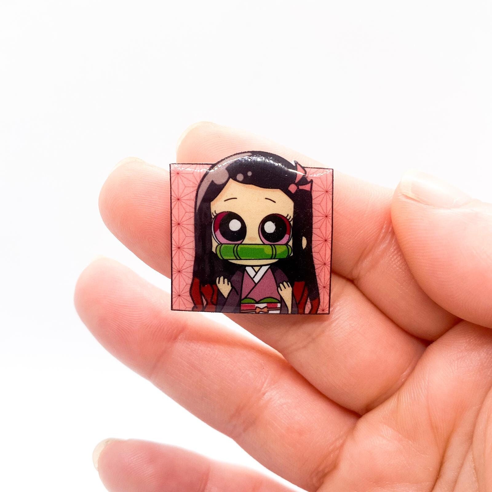 Nezuko Badge, Demon Slayer Badges, Otaku Accessory , Gift for Him, Gift ...