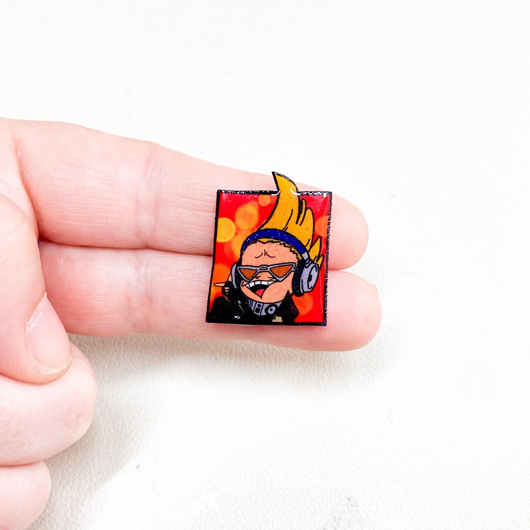 Present Mic Badge,my Hero Academia Accessories, Otaku Gift for Him ...