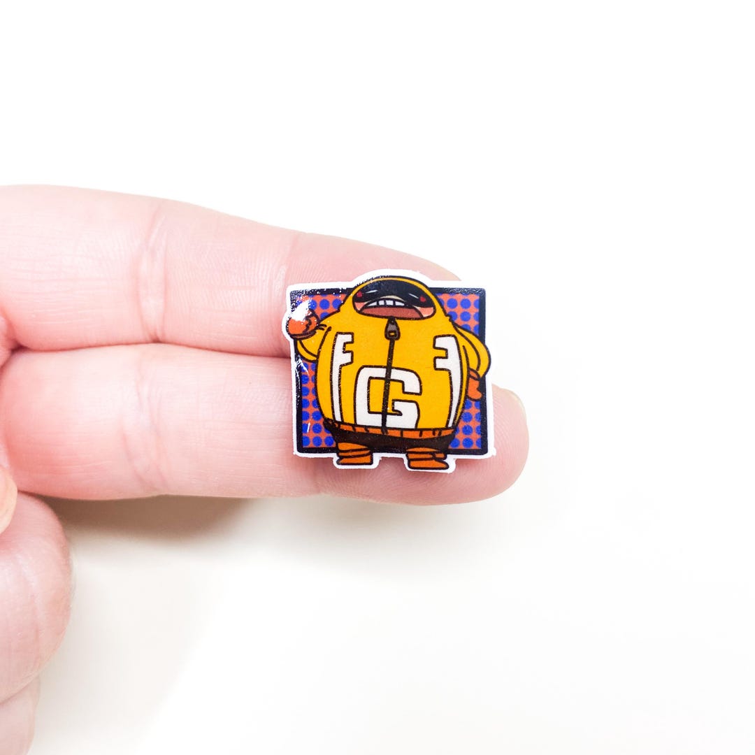 Fat Gum Badge, BMI Hero Badge Accessory, Otaku Gift for Him, Badge ...