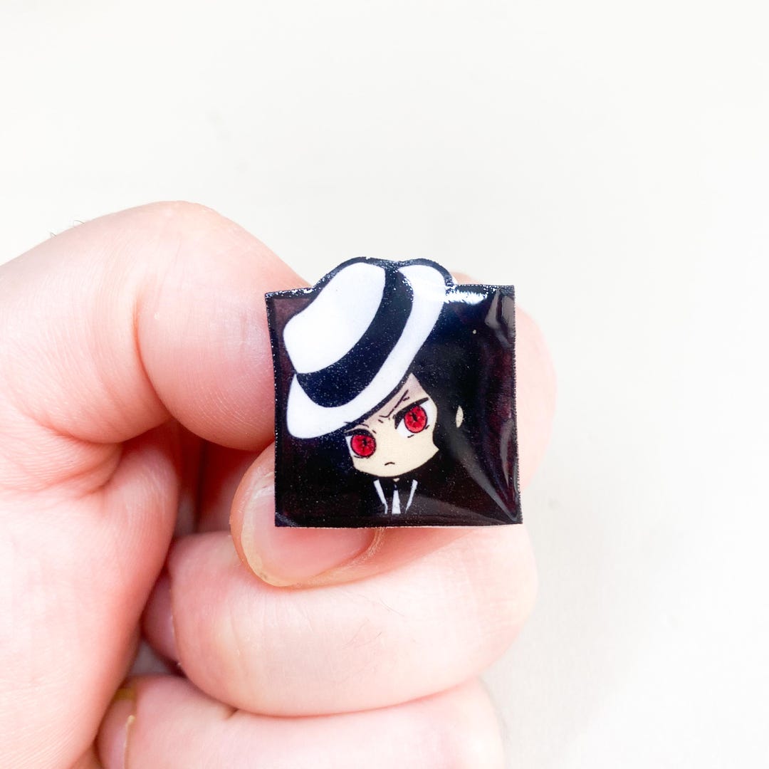 Muzan Kibutsuji Badge, Demon Slayer Badges, Otaku Accessory , Gift for ...