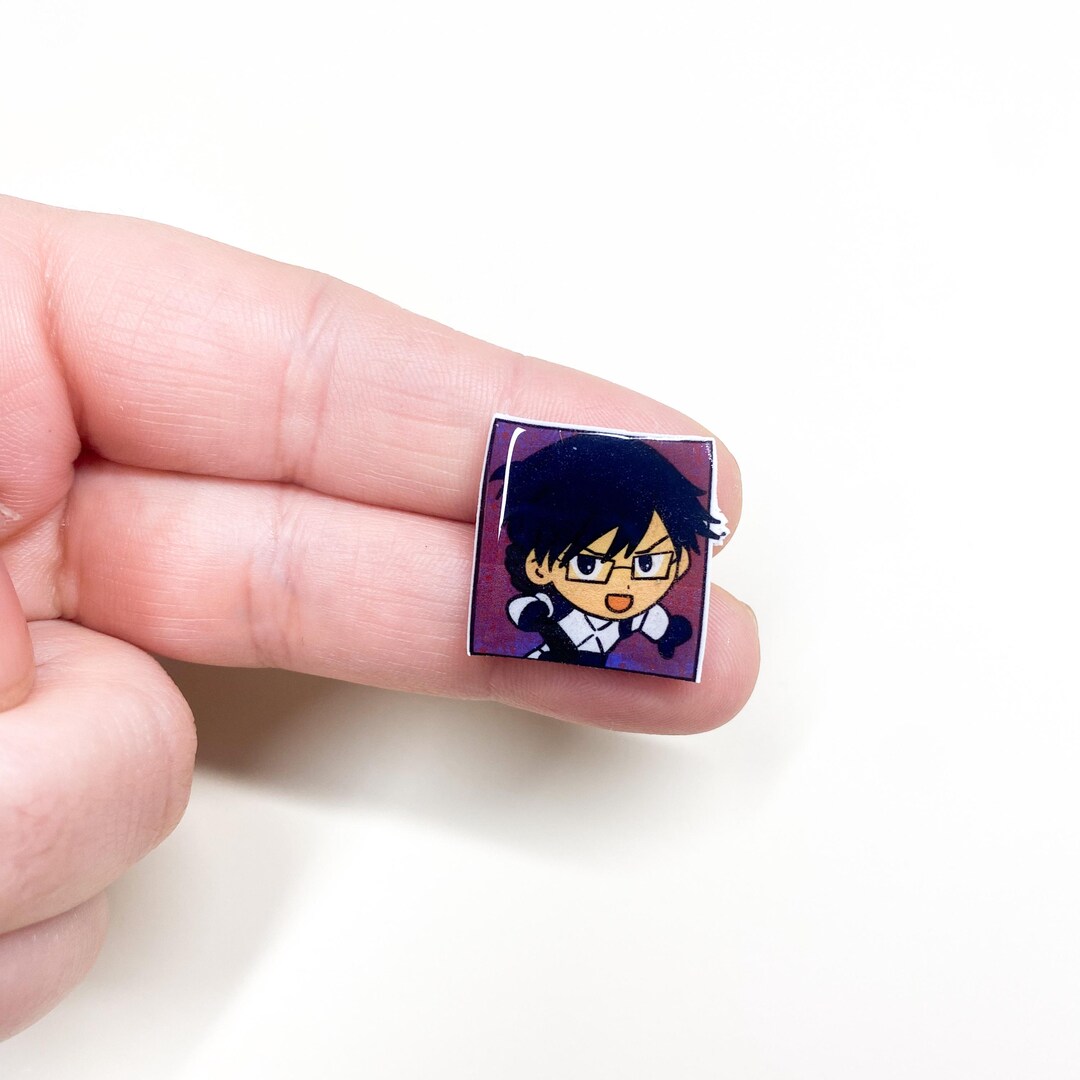 Tenya Ida Badge, Ingenium Badge Accessory, Otaku Gift for Him, Badge ...