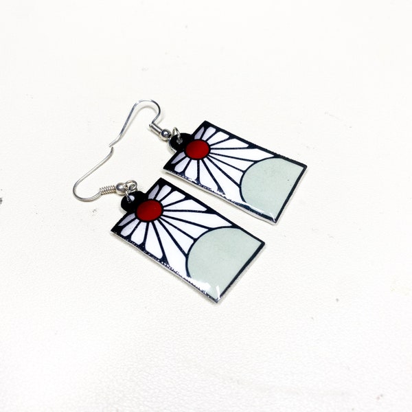 Tanjiro Earrings - Etsy
