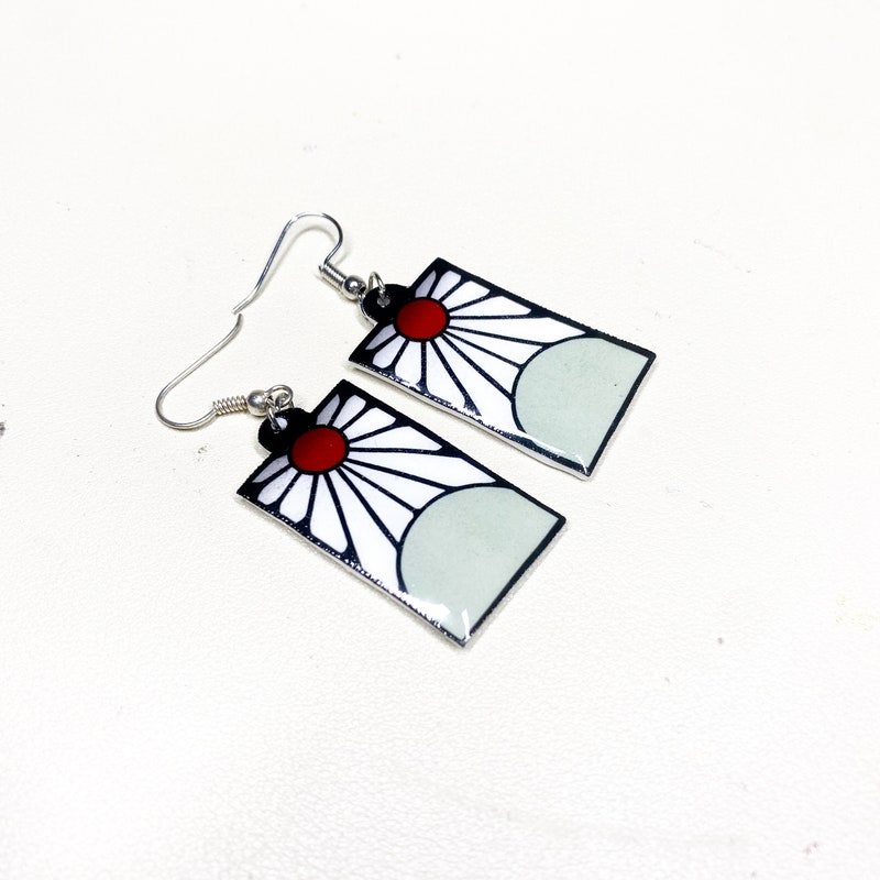 Tanjiro Earrings - Etsy