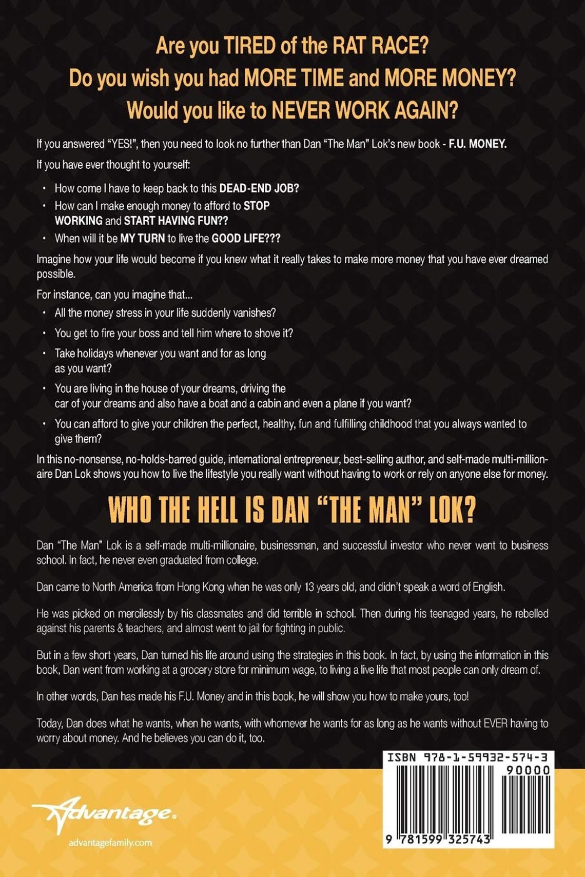 Dan Lok F U Money Book - Etsy