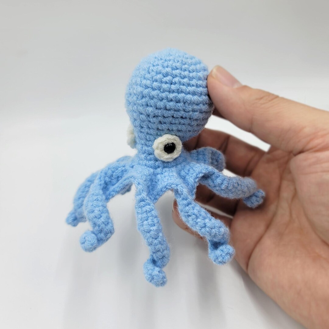 Crochet Pattern PDF Octopus Amigurumi, Beginner-friendly Crochet Toy ...