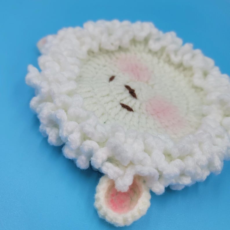 Sheep Coaster Crochet Pattern PDF | DIY Cute Coaster Crochet Pattern ...