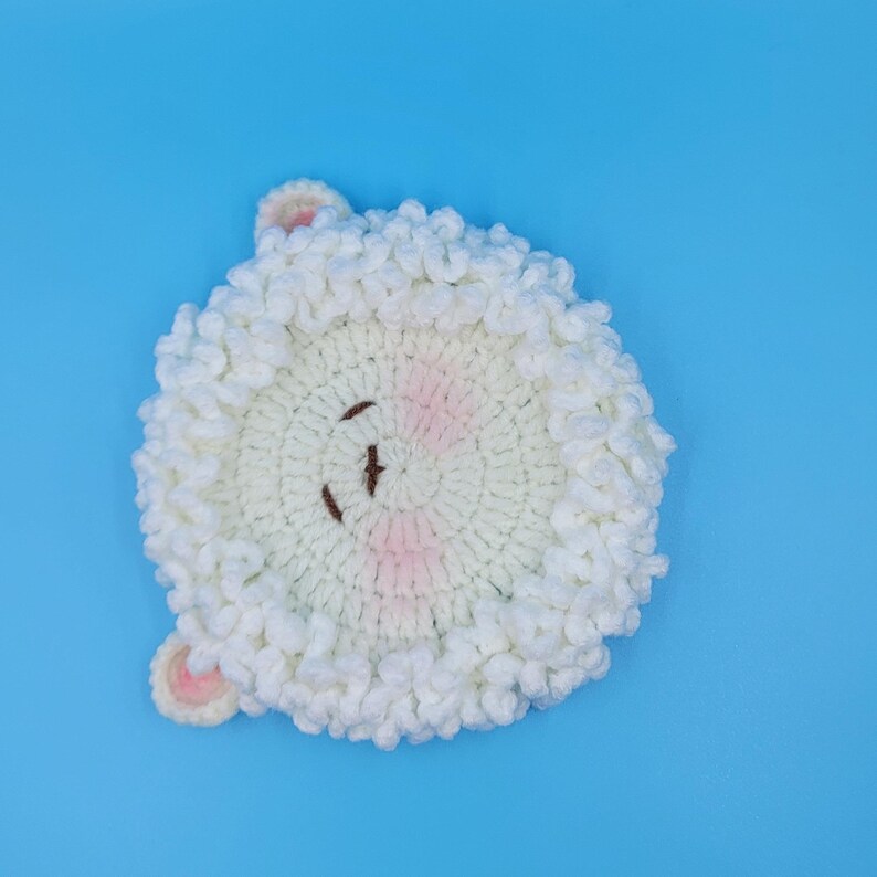 Sheep Coaster Crochet Pattern PDF | DIY Cute Coaster Crochet Pattern ...