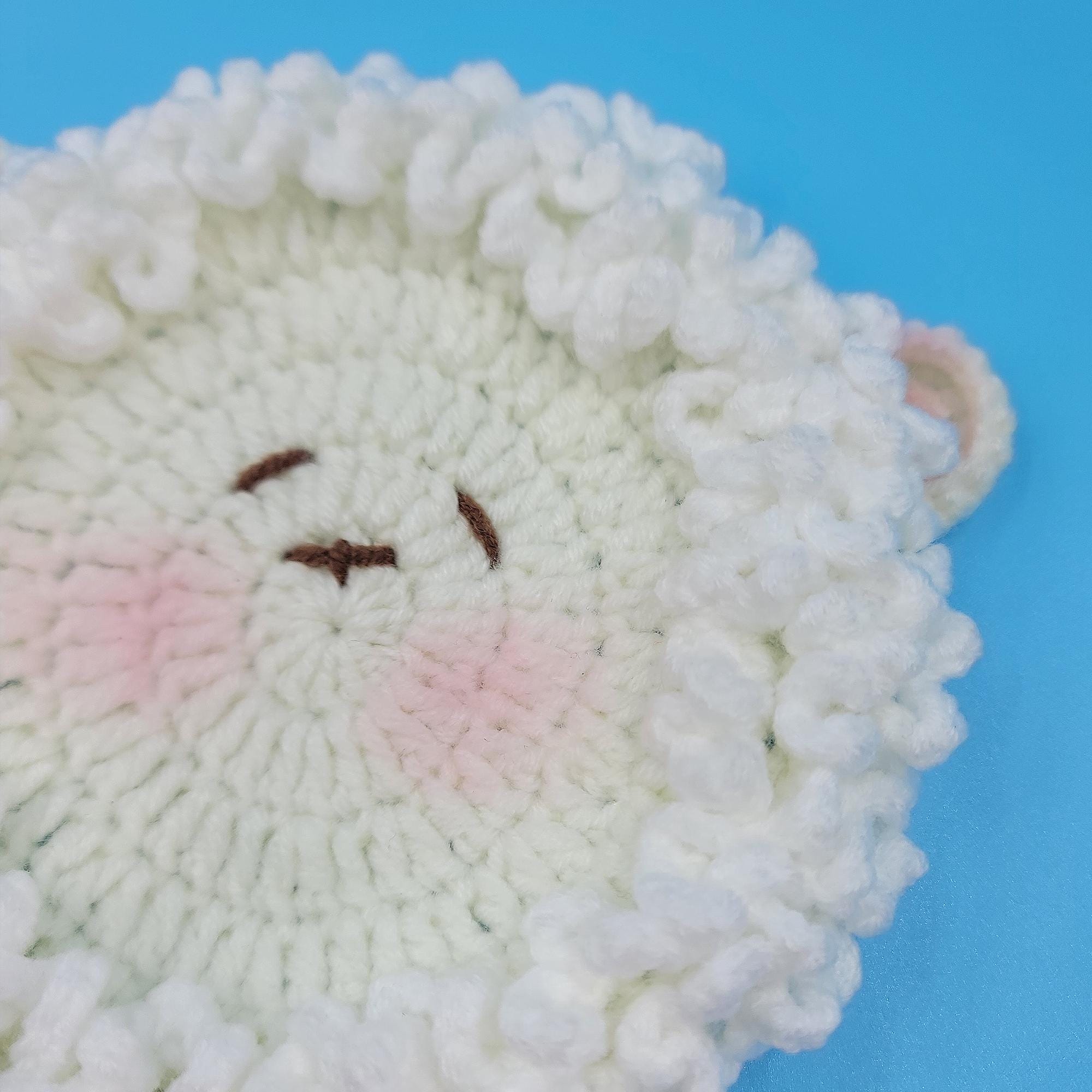 Sheep Coaster Crochet Pattern PDF | DIY Cute Coaster Crochet Pattern ...