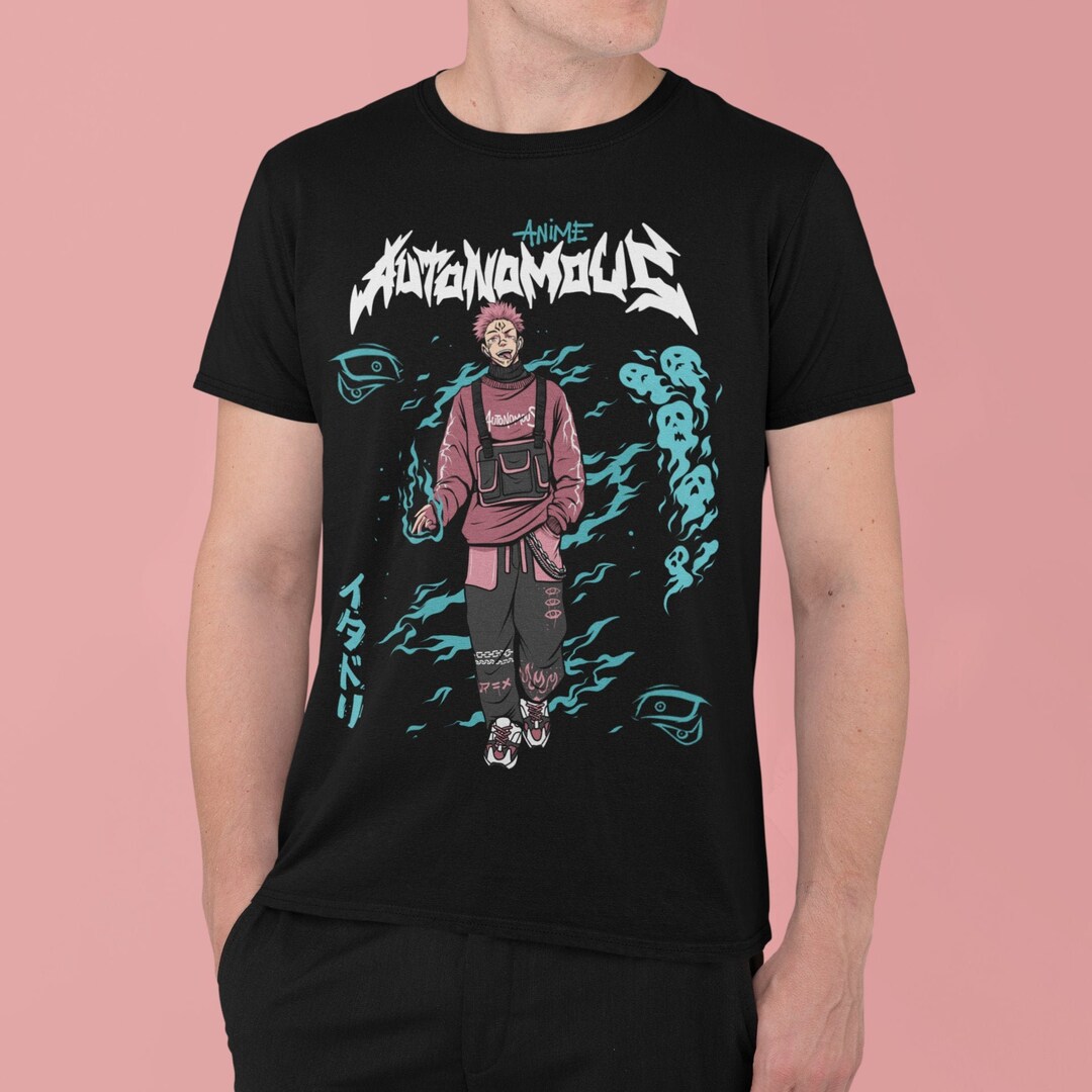 Cursed Energy Anime T-shirt - Etsy