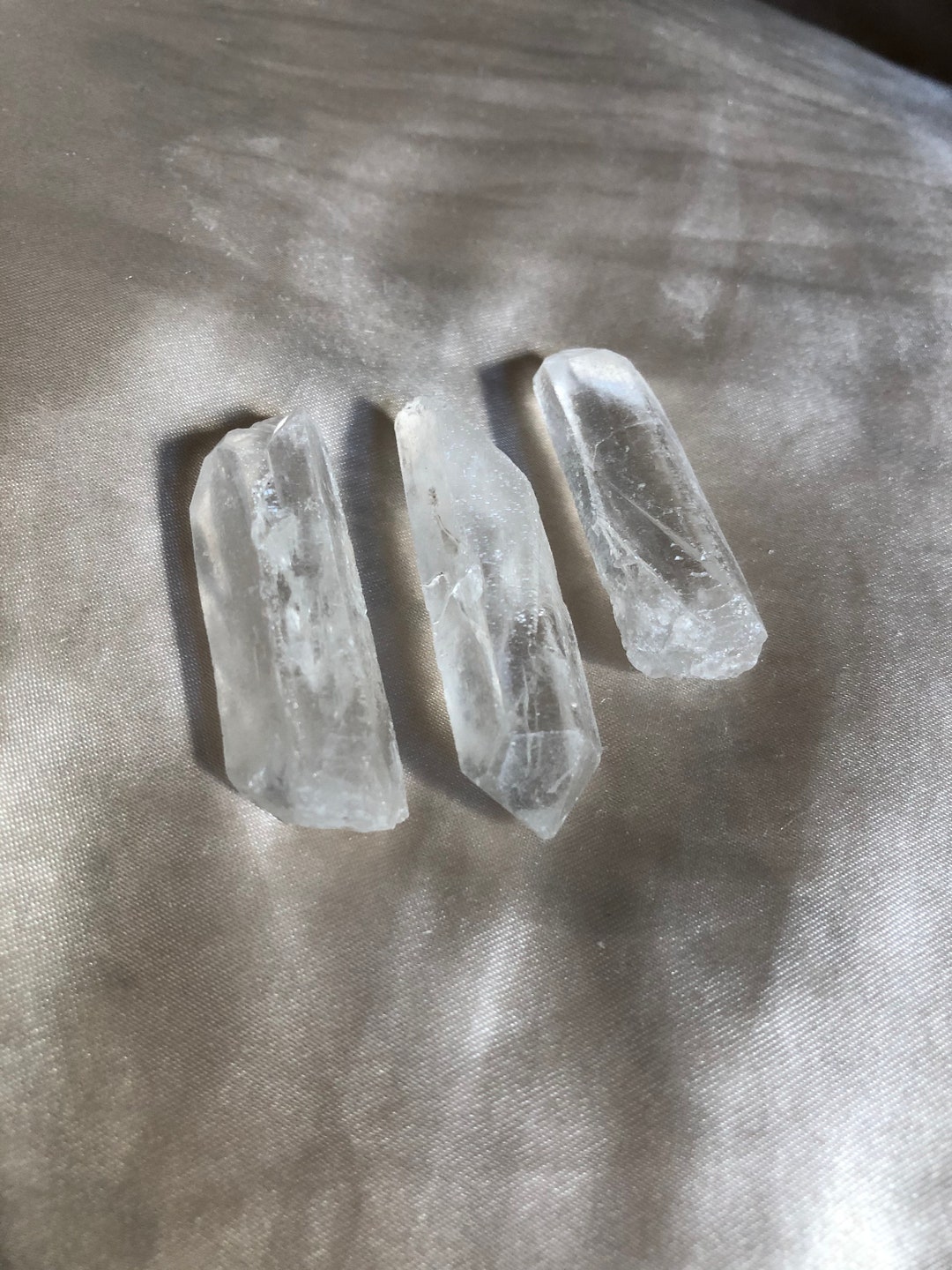 Raw Clear Crystal Quartz Points - Etsy