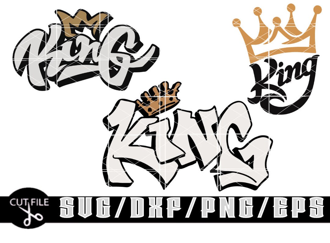 3 King Files/ Layered Digital Downloads for Cricut, Silhouette Etc ...