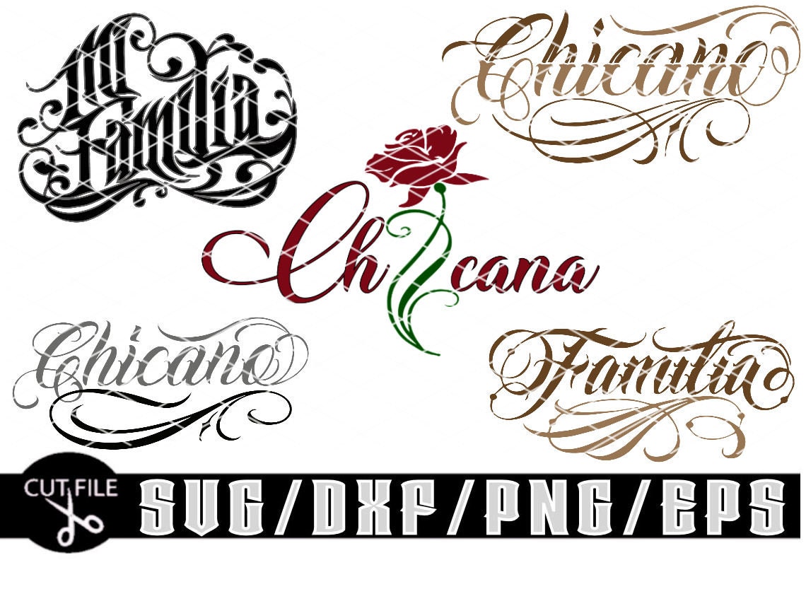 Chicana With a Rose Svg/ Chicano Svg/ Familia Svg/ Mi Familia - Etsy ...