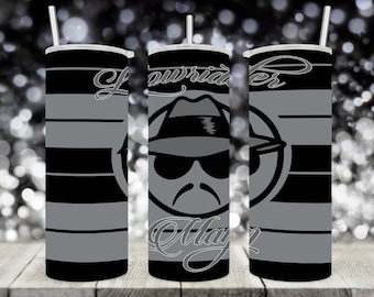 20 Oz Skinny Tumbler Sublimation Design Tumbler Wrap LOWRIDER Lowrider ...