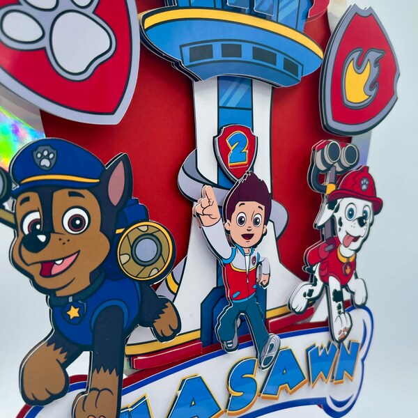 Paw Patrol Custom - Etsy