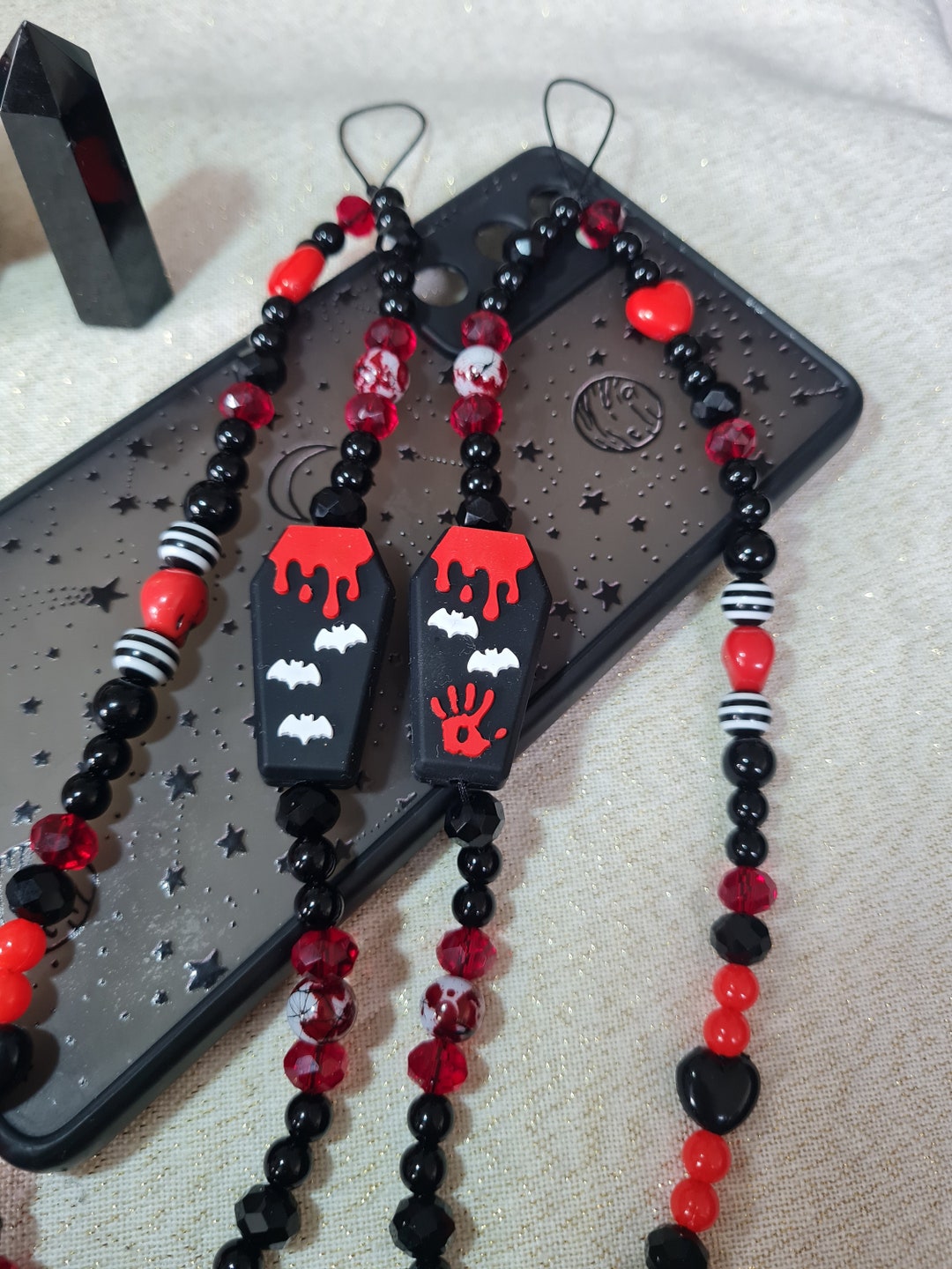 Coffin Phone Straps Gothic Coffin Gothic Phone Strap - Etsy