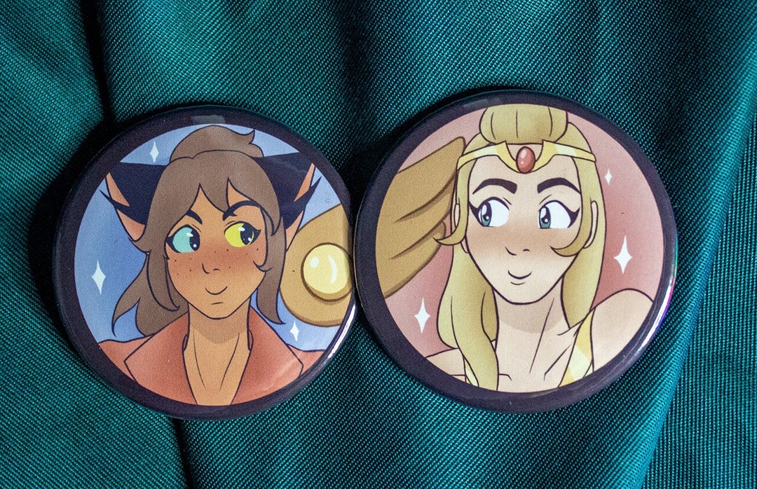 Matching Pins Catra and Adora Future - Etsy