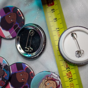 Pride Spiderverse 37mm Badges _ Miles, Gwen, Hobie Brown, Pavitr - Etsy