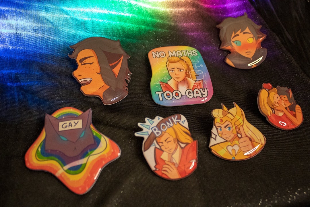 Catra Adora She-ra Melog Handmade Pin Plastic - Etsy