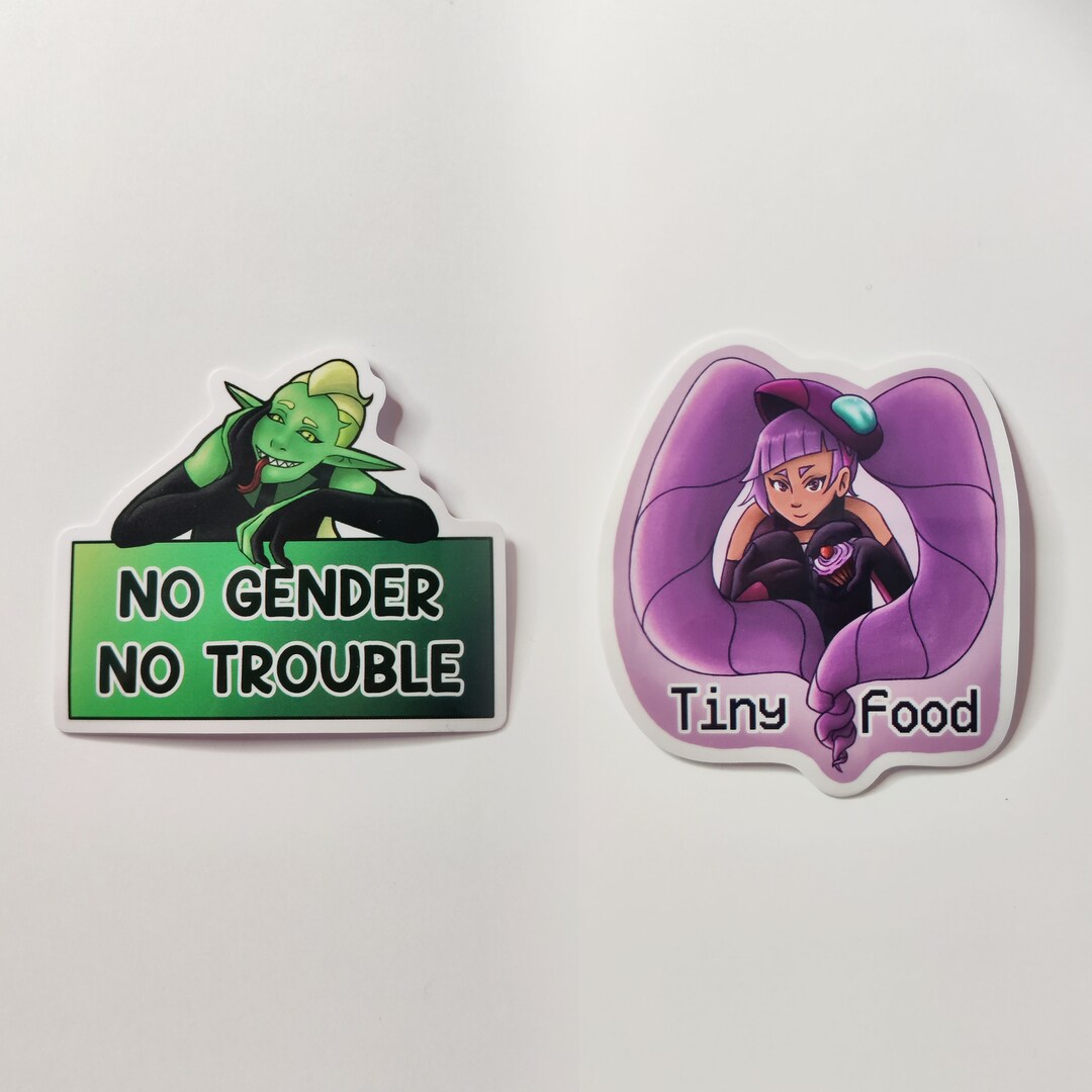 Double Trouble & Entrapta Stickers - Etsy UK