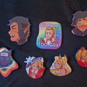 Catra Adora She-ra Melog Handmade Pin Plastic - Etsy