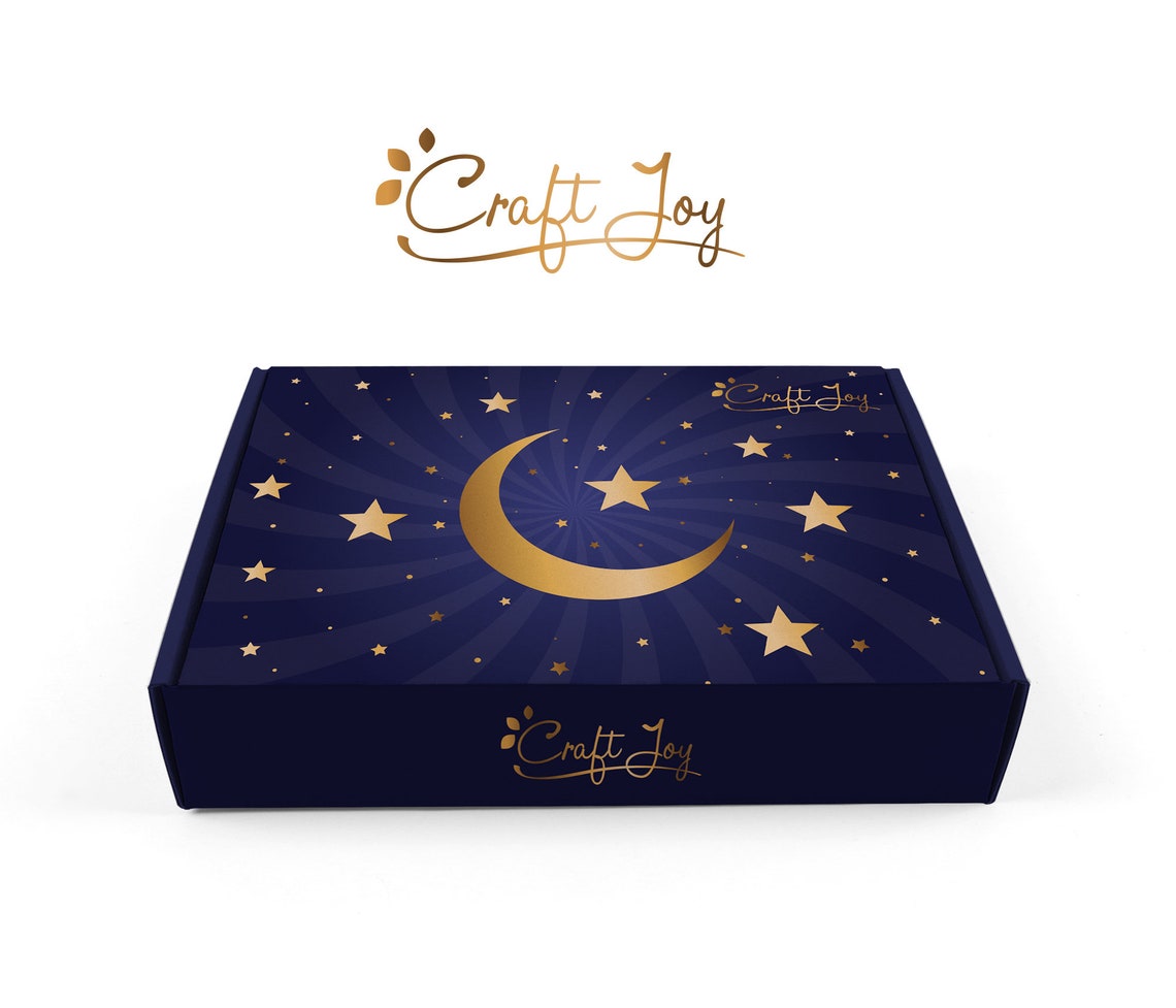 Crescent Acrylic Moon Mirrors set of 2 Easy to Hang | Etsy