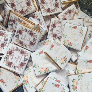 Personalised Chocolate Nikah Favours Great for Your Nikah Celebration ...