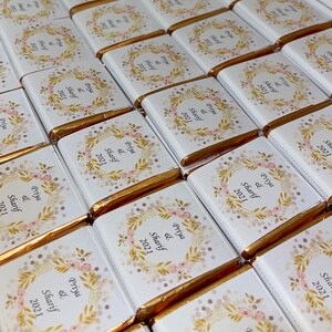 Personalised Chocolate Nikah Favours Great for Your Nikah Celebration ...