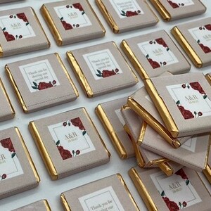 Personalised Chocolate Nikah Favours Great for Your Nikah Celebration ...