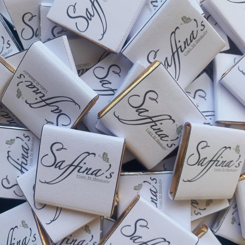 Personalised Business Chocolates - Etsy UK