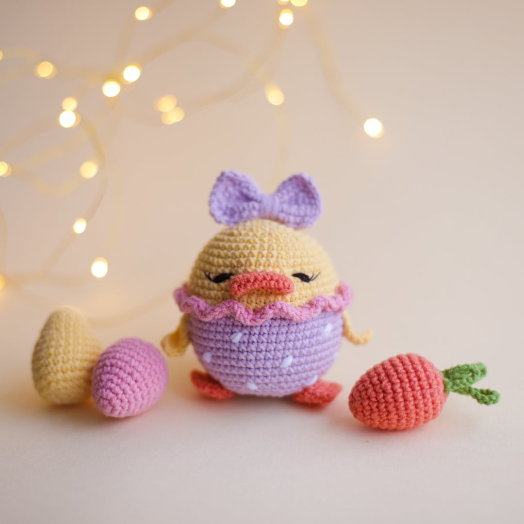 Duck Crochet Pattern Amigurumi Easter Animal Crochet Decor - Etsy