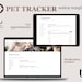 PET TRACKER Notion Template - Etsy