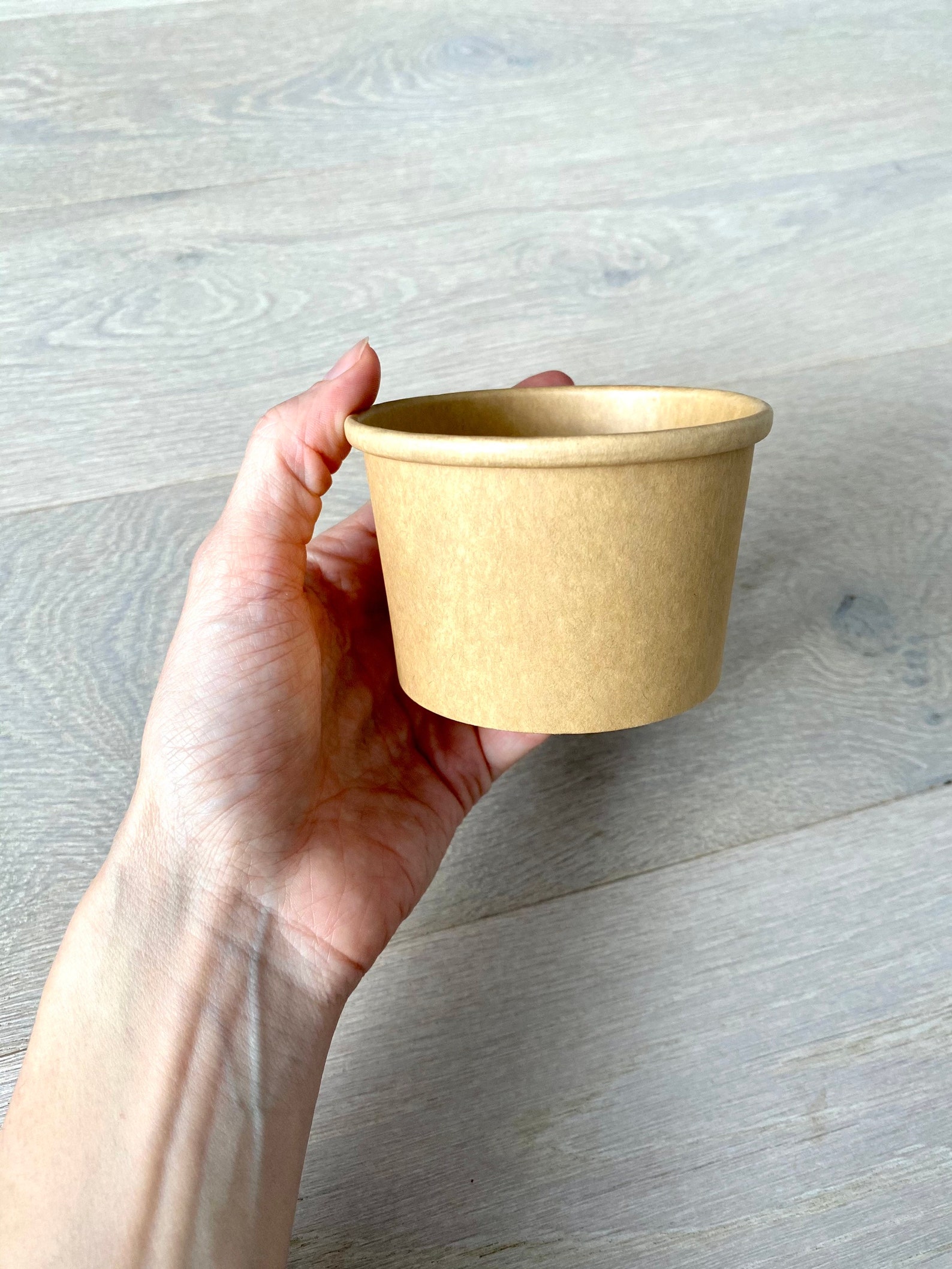 10 cardboard cups coated brown to-go cup gift wrapping 90 | Etsy