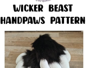 MTO / Wicker Beast Paws / Furry / Fursuit / Wicker Beast / Monster ...