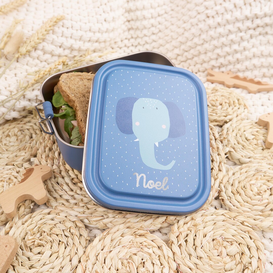 Kindergarten Lunch Box Personalized With Name Trixie Lunch Box Daycare ...