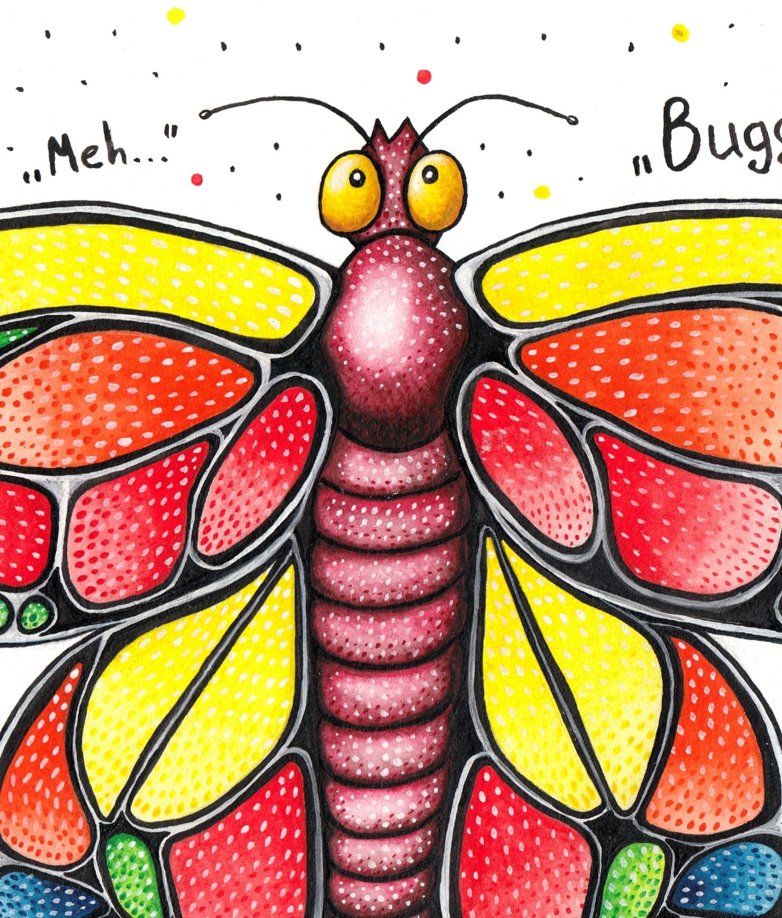 Butterfly Effect Chaos Theory Butterfly Painting | Etsy