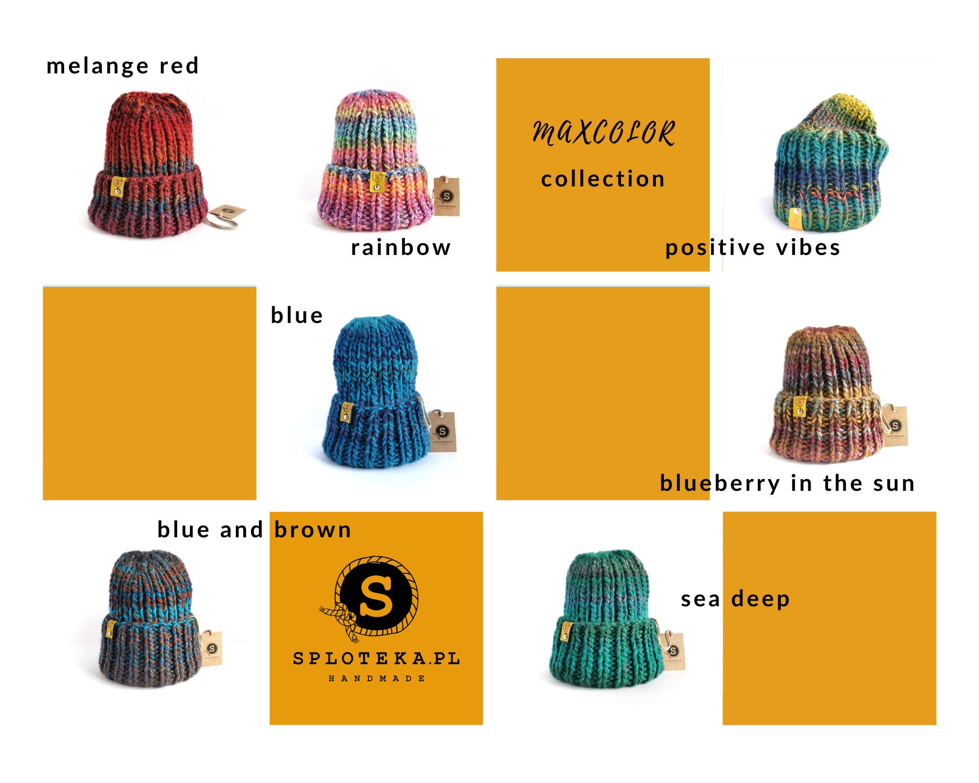 Colorful Beanie Hat, Knit Wool Hat, Winter Hat, Women Knit Hat, Women ...