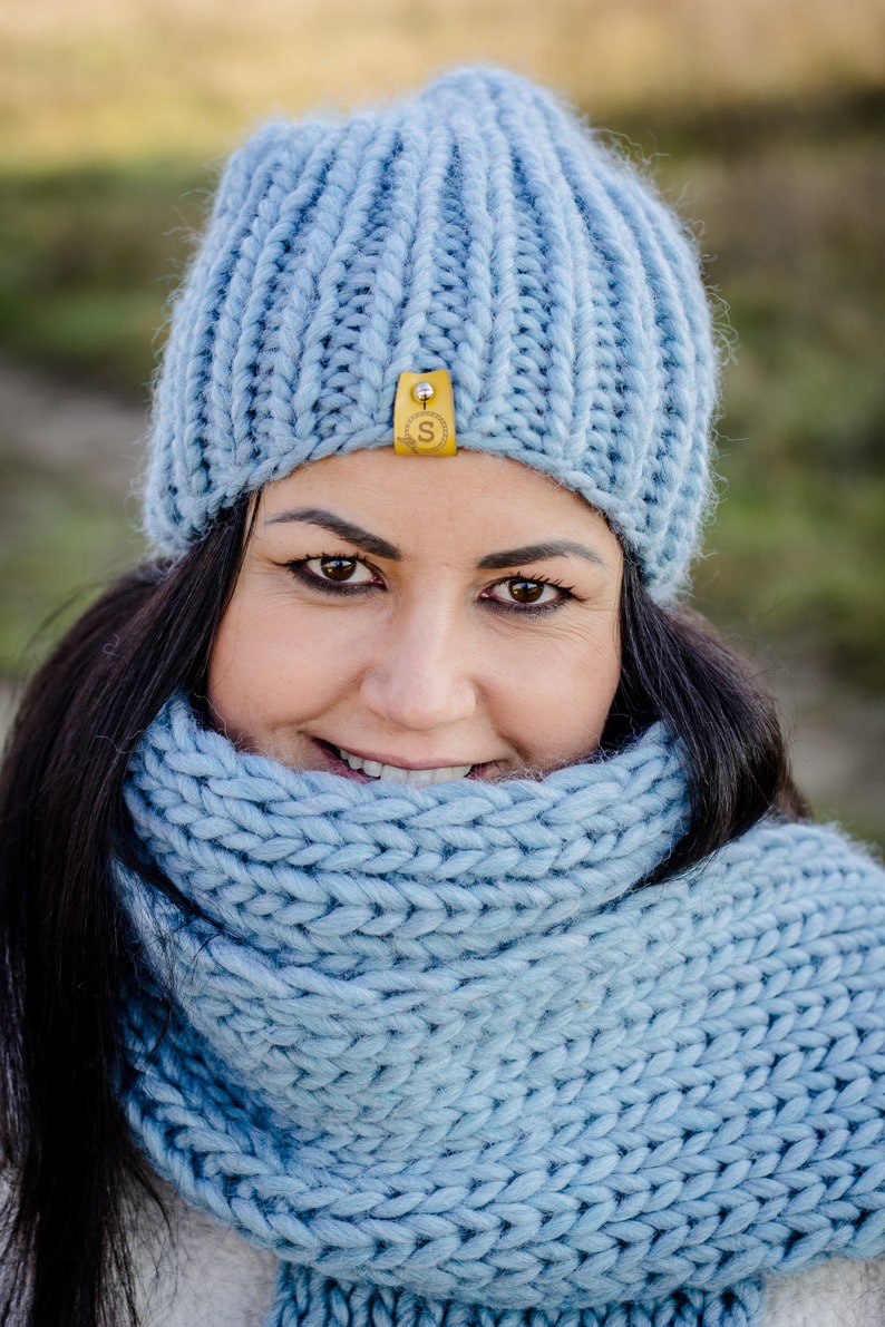 Wool Knit Scarf Long Scarf Alpaca Wool Scarf Wool - Etsy