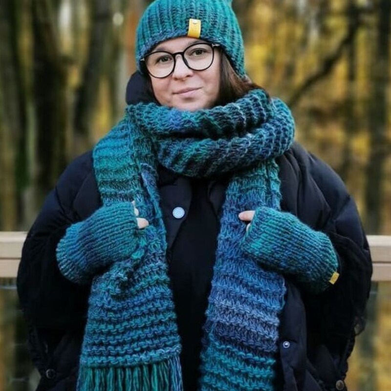 Hat Scarf Mittens - Etsy
