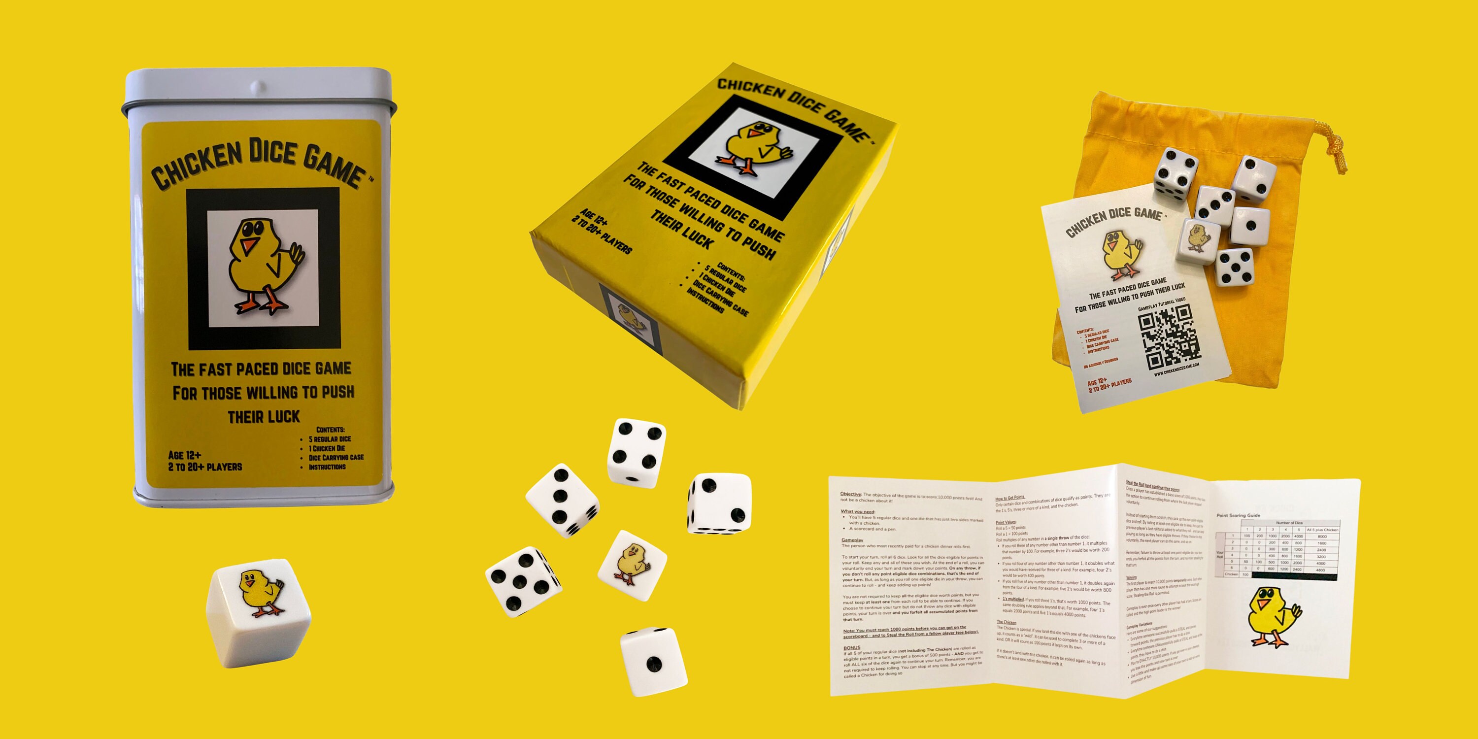 Score Big With the Chicken Dice Game A Must-have Addition to Your Game ...