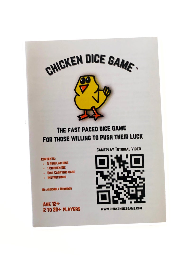 Unleash the Fun With the Chicken Dice Game: Perfect for Family Game ...