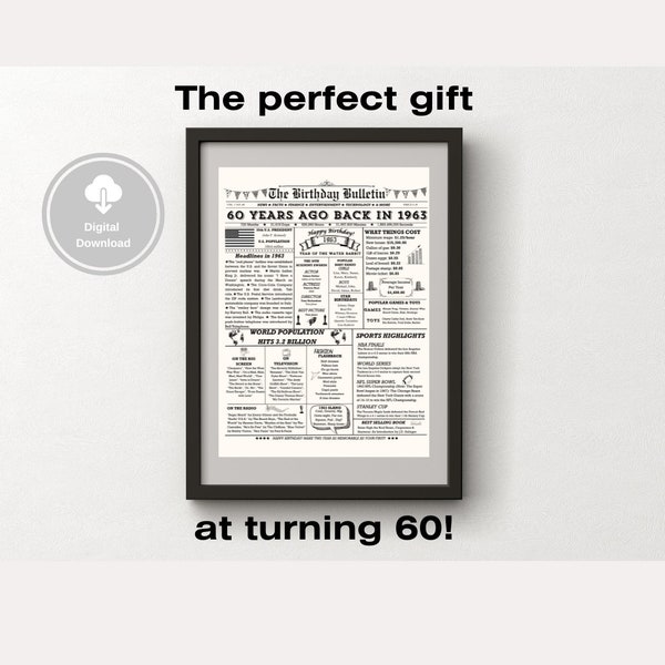 60 Years Ago - Etsy