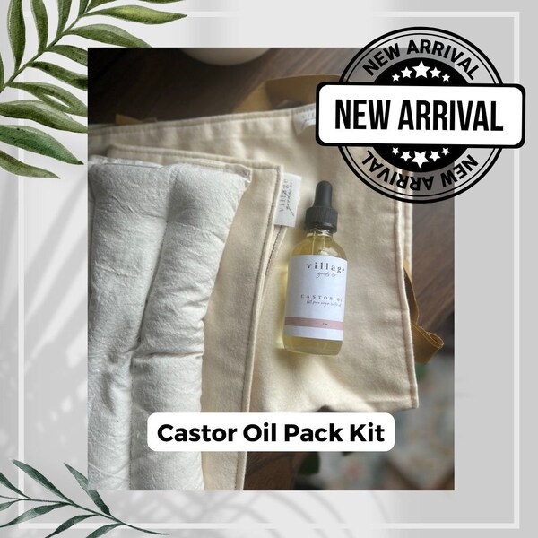 Castor Oil Wrap - Etsy