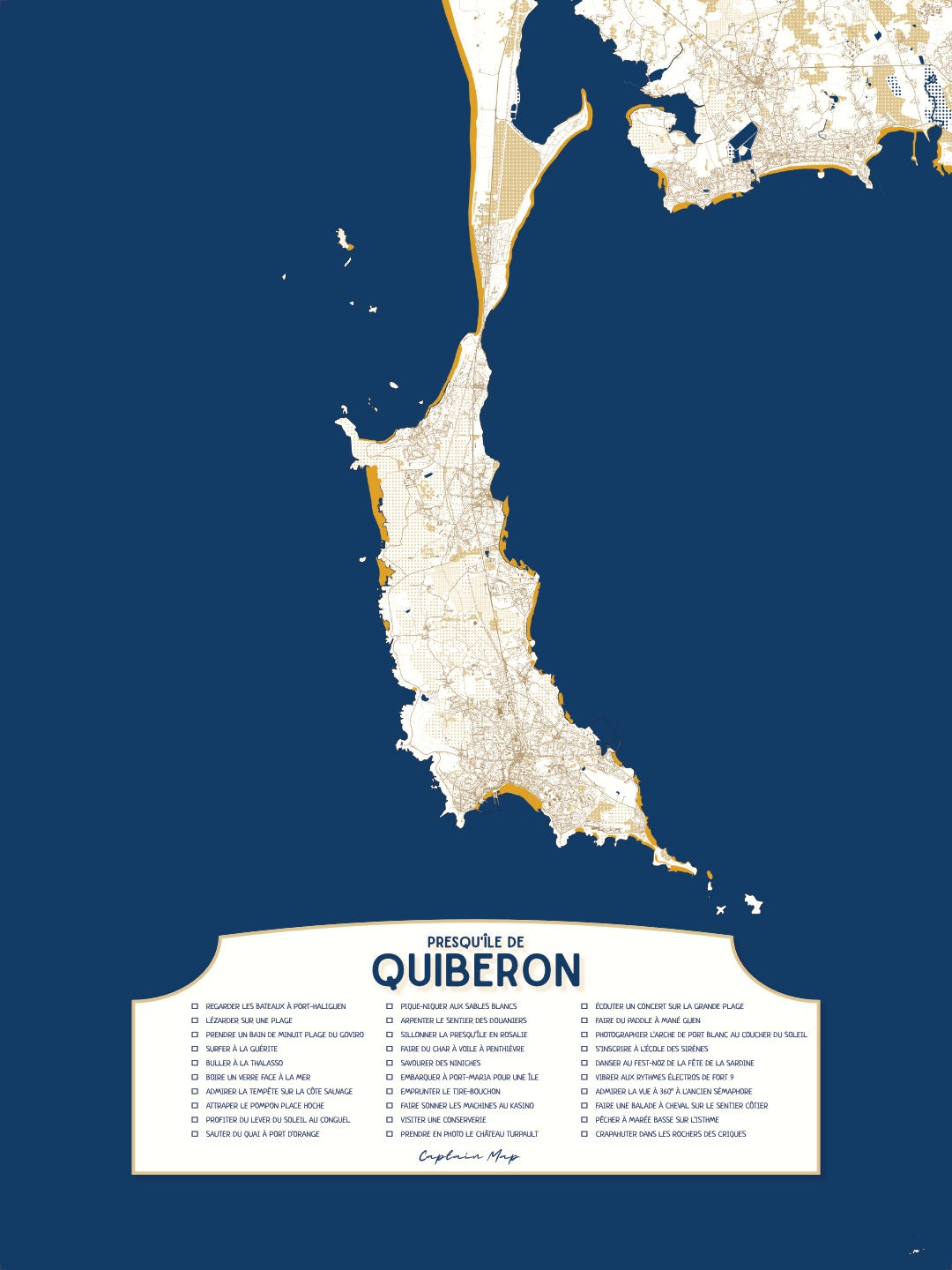 Quiberon Peninsula Map The Wild Coast Of Quiberon | Near La Trinité