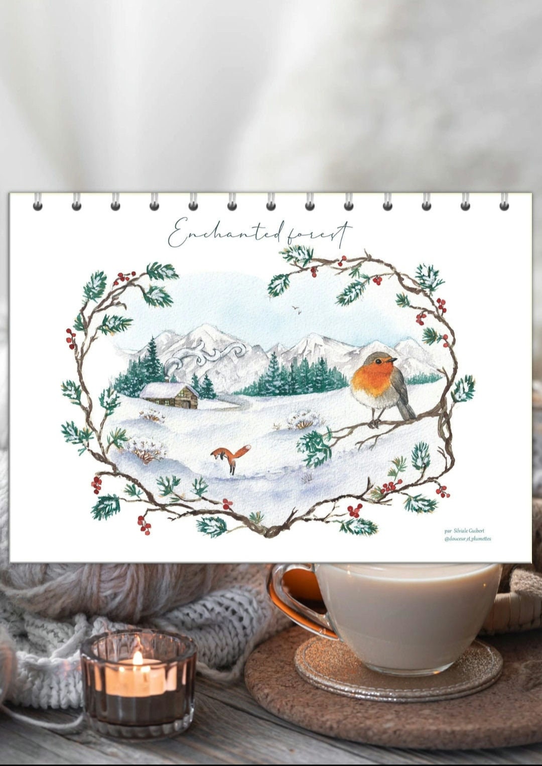2025 Calendar enchanted Forest - Etsy