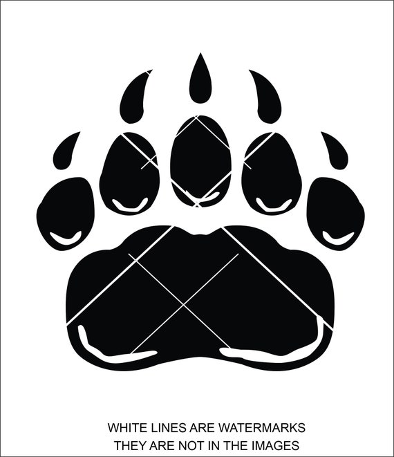 Cal Bears Logo Paws
