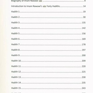 The 40 Hadith of Imam Nawawi - Etsy