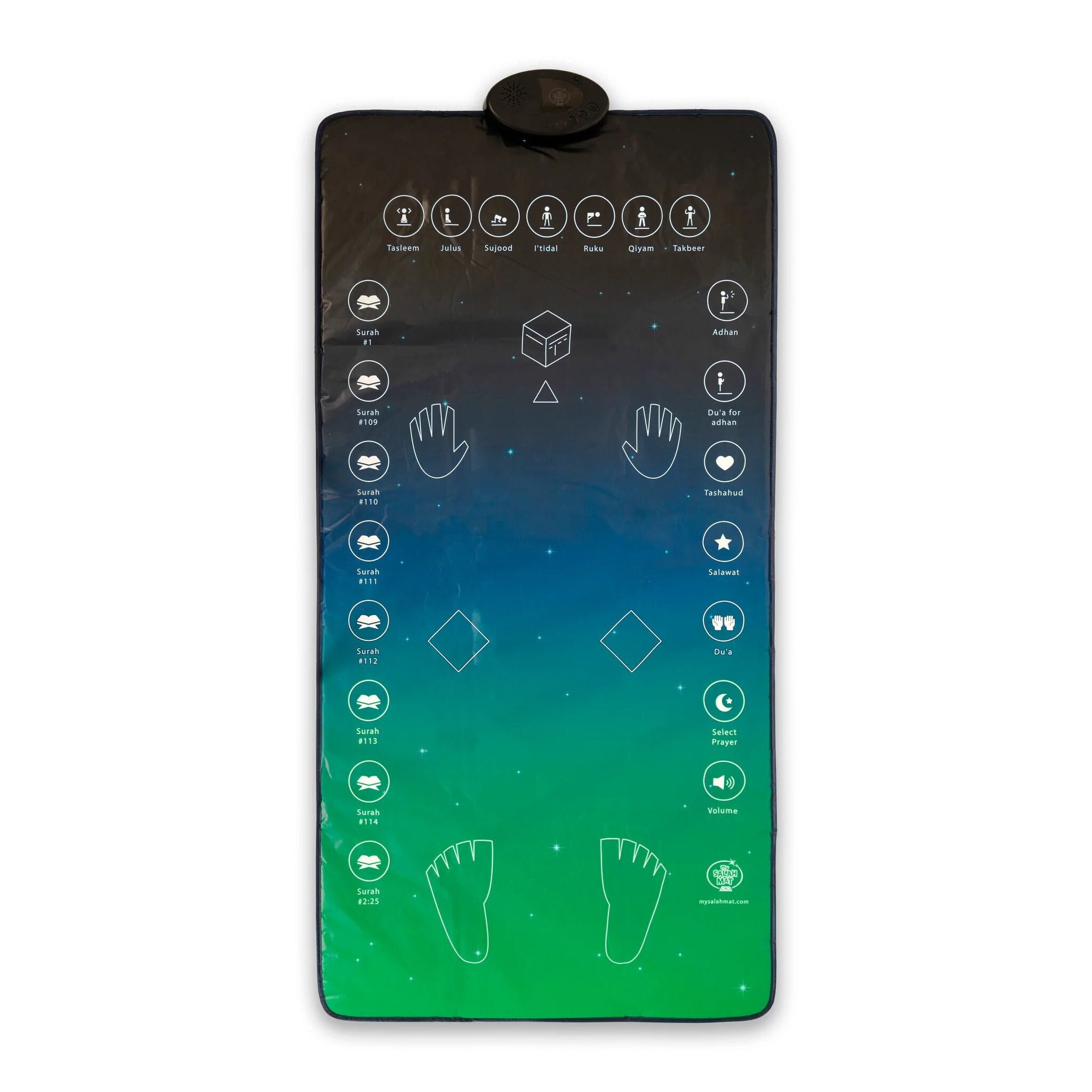 My Salah Mat Interactive Prayer Mat Adult & Muslim Revert Prayer ...