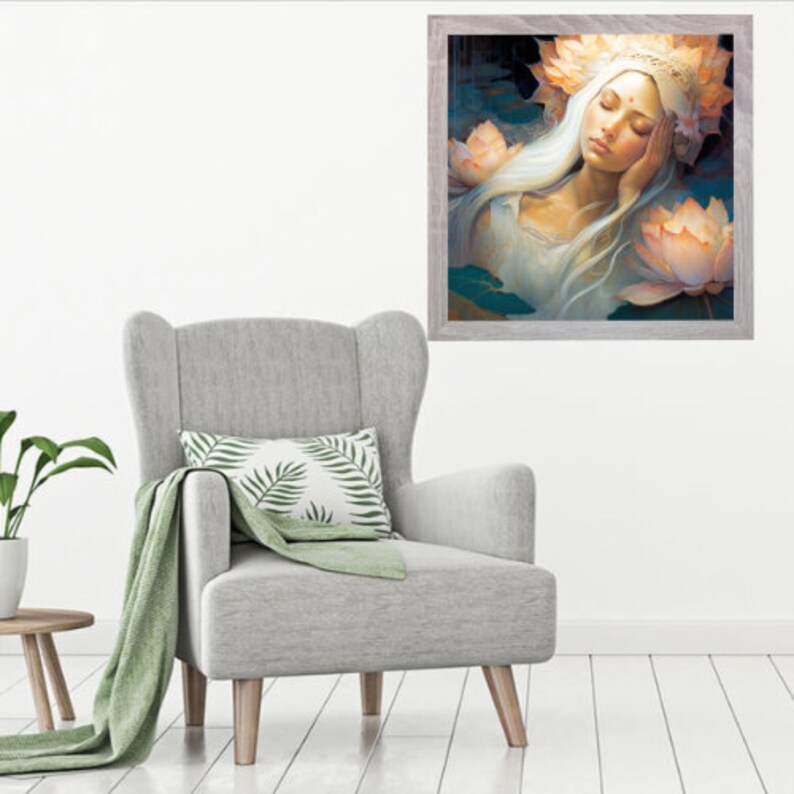 Goddess Lady Zen, Relaxing, Antistress Digital Download - Etsy