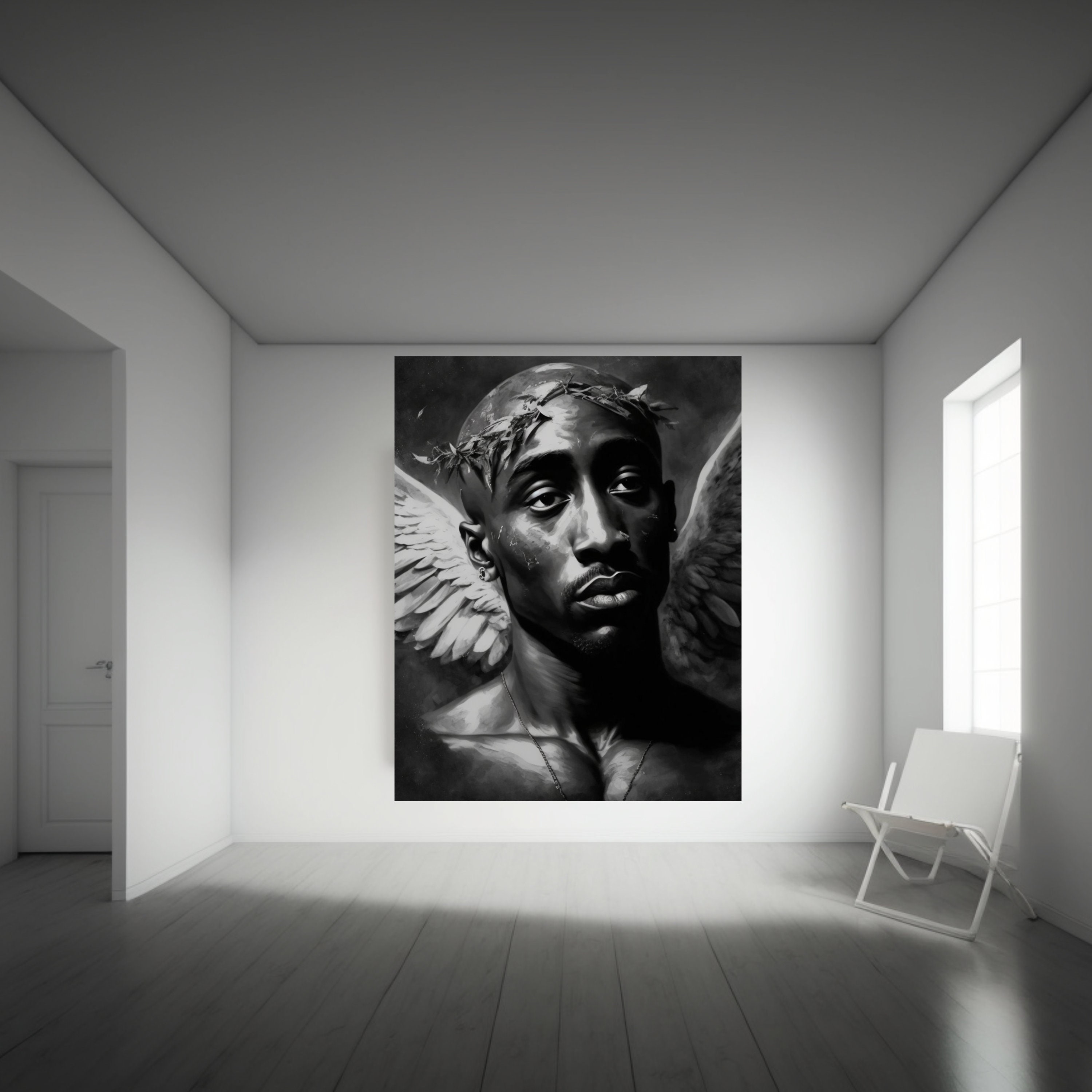 Tupac Wall Art, 2pac Wall Art, Rap Legends Wall Decor, Digital Download ...